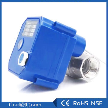 motorized ball valve with manual override CWX-25S electric valve
