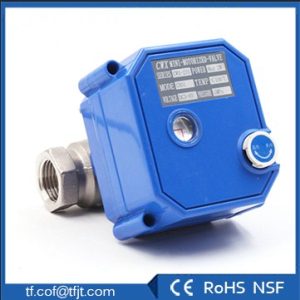 12v motorized ball valve CWX-15N motorised ball valves from China